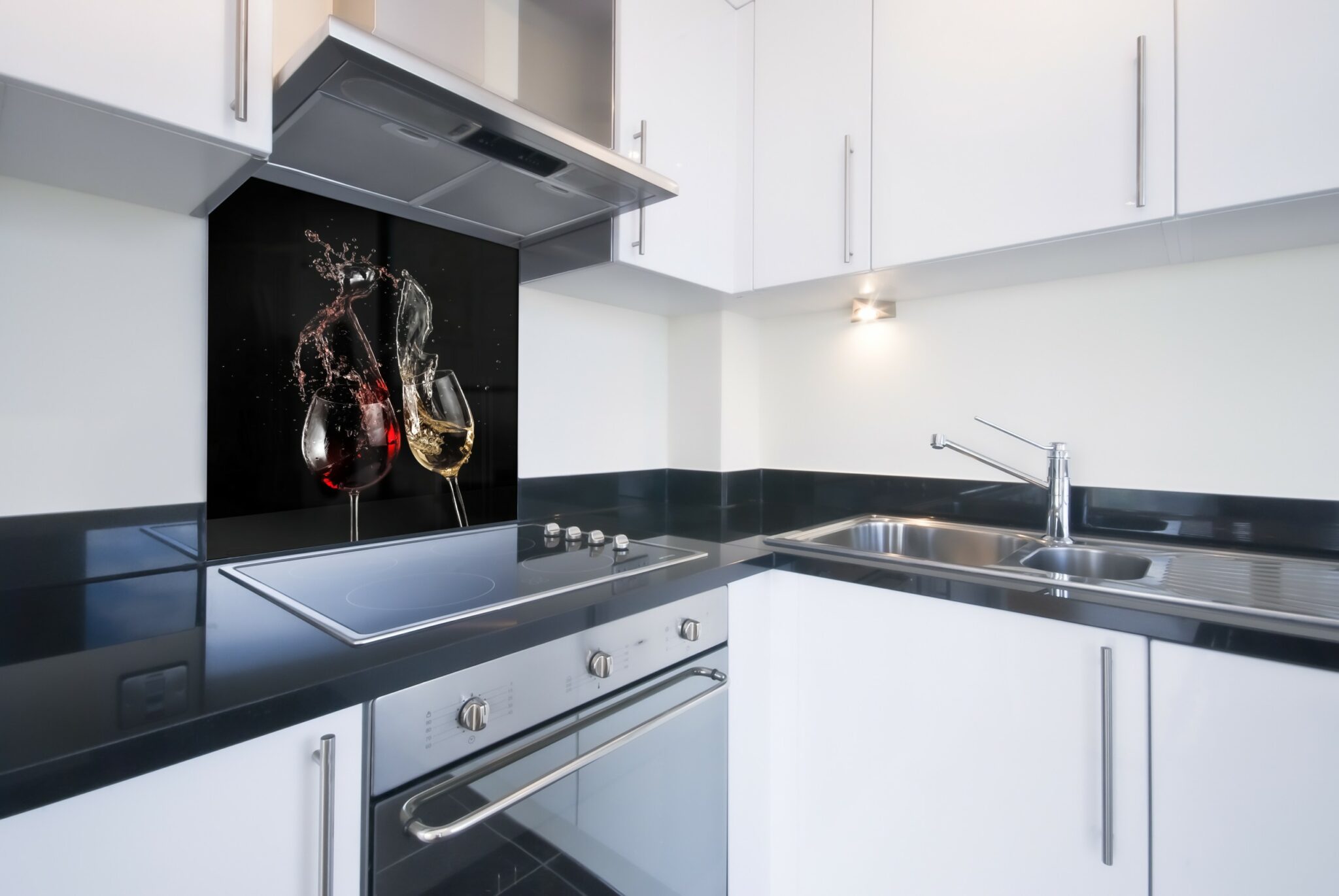 Glass Kitchen Splashbacks | Bespoke Sizes | Any Colour Or Print