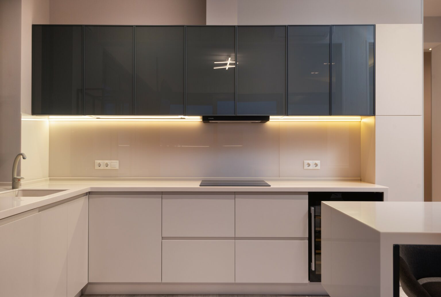 Custom Painted Kitchen Splashback | The Glass Warehouse