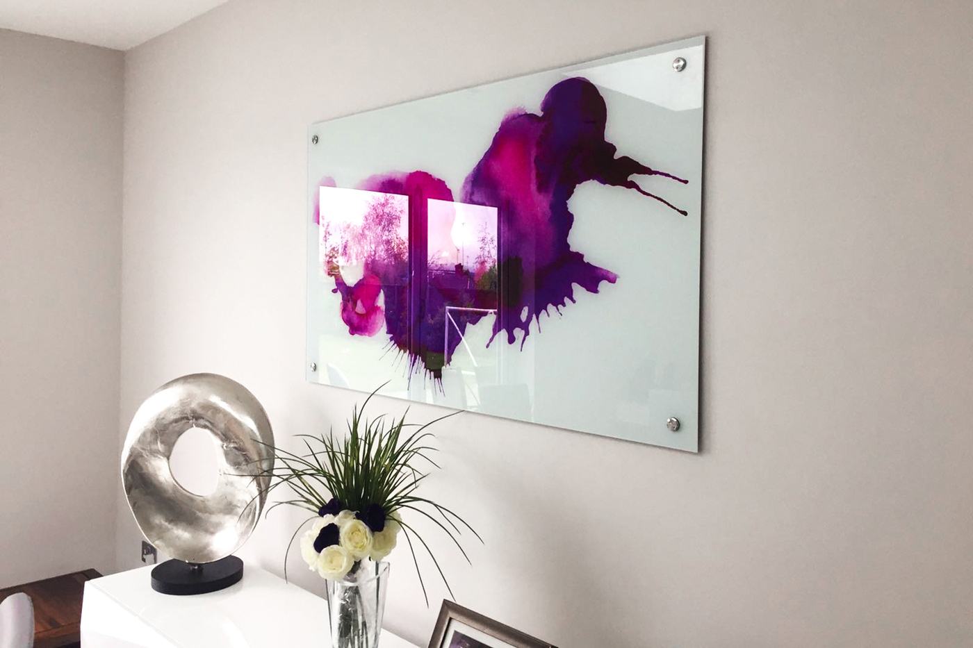 Digitally Printed Glass, Photos & Images Printed On Glass Online